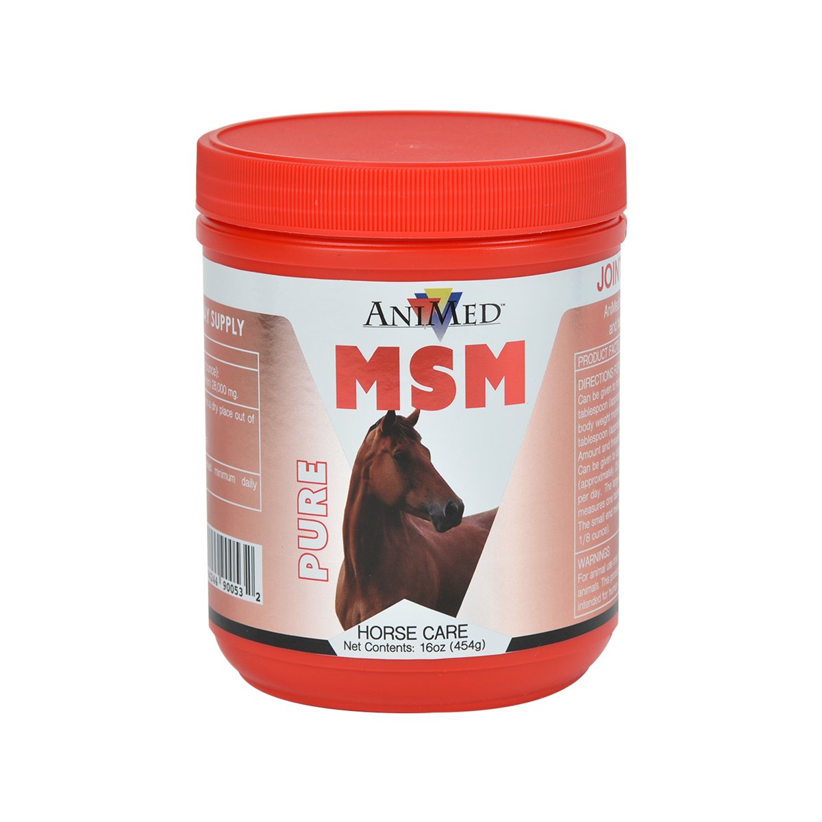 AniMed MSM Pure Powder - 16oz – Knightdale Horse Sports